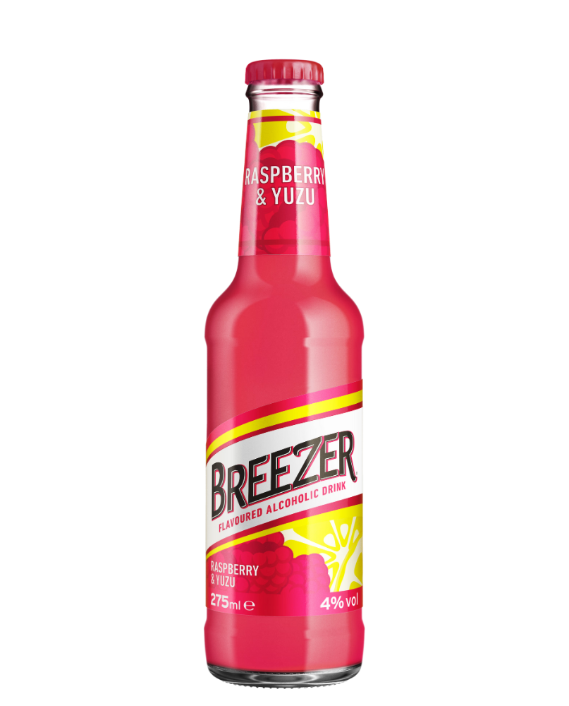 Breezer Raspberry & Yuzu 4stk – Desma.is